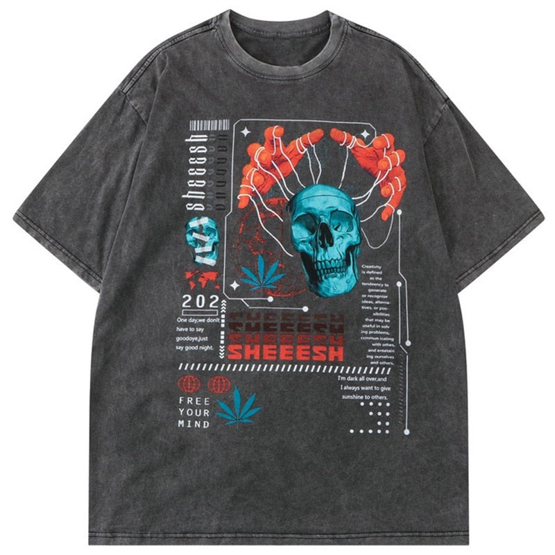 "Sheesh" Graphic Unisex Streetwear Vintage Women Men Y2K T-Shirt – Club ...